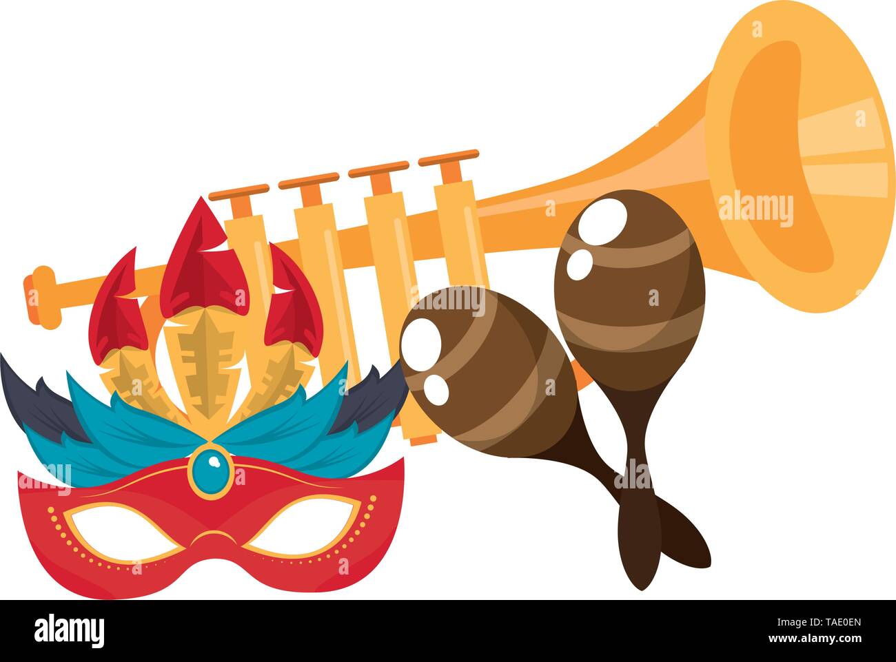 Carnival circus festival cartoons vector illustration Stock Vector ...