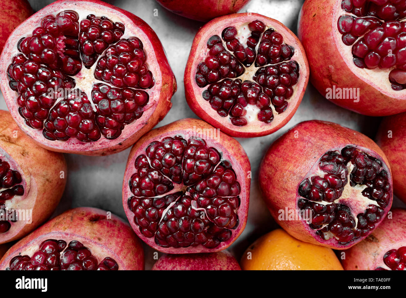 Cross section pomegranate hi-res stock photography and images - Alamy