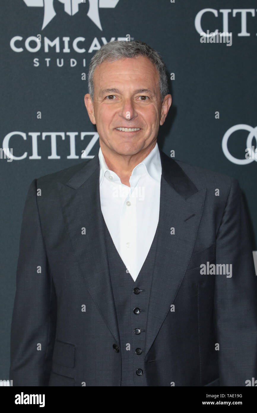 Robert iger attending world premiere avengers hi-res stock photography ...