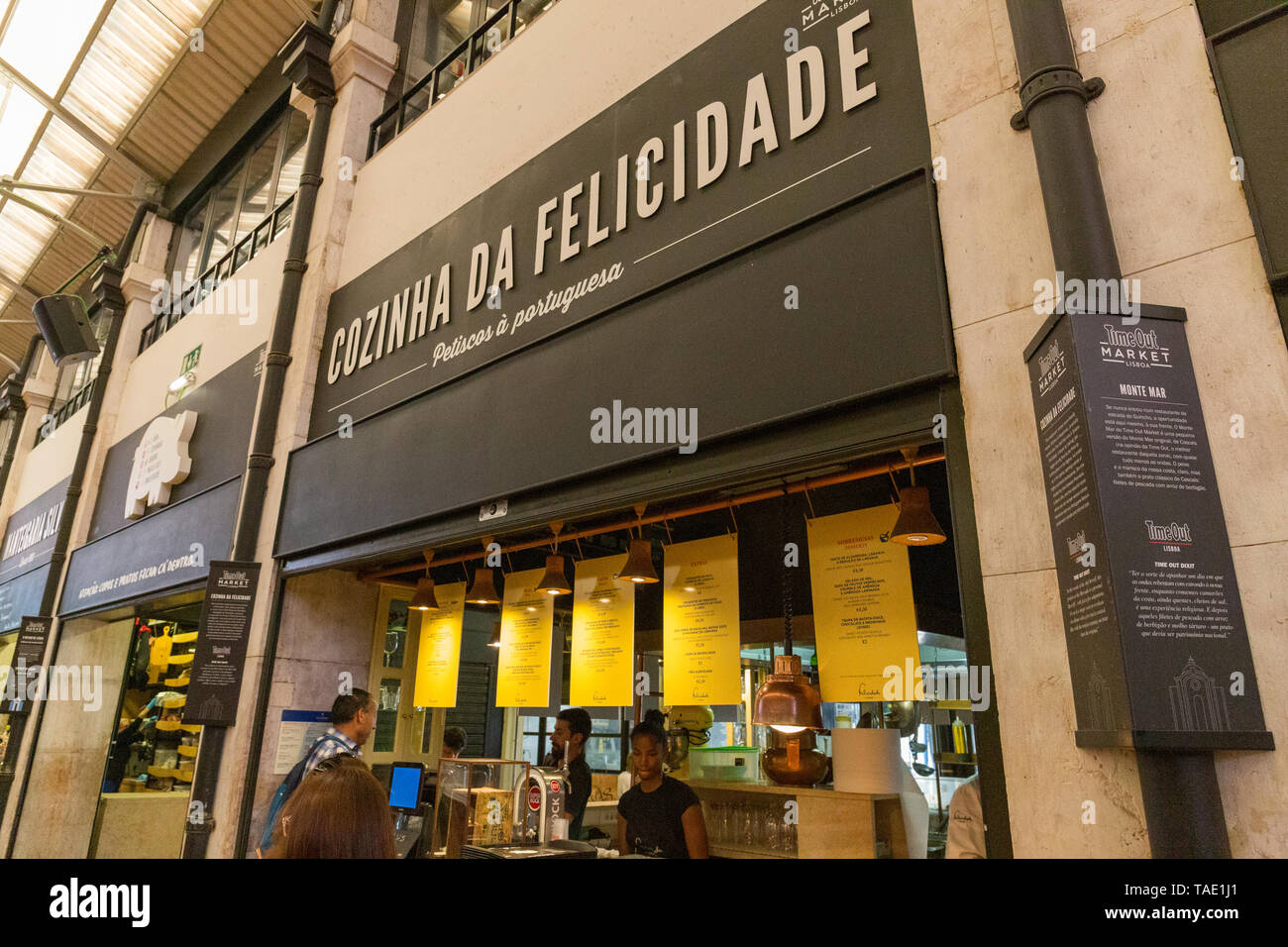 Mercado de Ribeira, Lisbon Portugal Stock Photo - Alamy