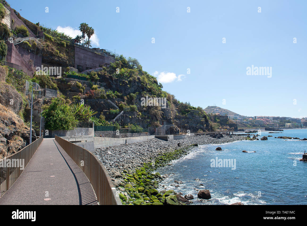 Funchal bay beach hi-res stock photography and images - Alamy