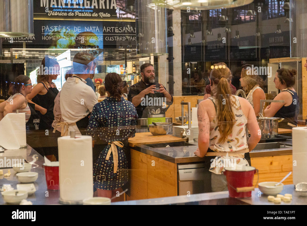 Mercado de Ribeira, Lisbon Portugal Stock Photo - Alamy