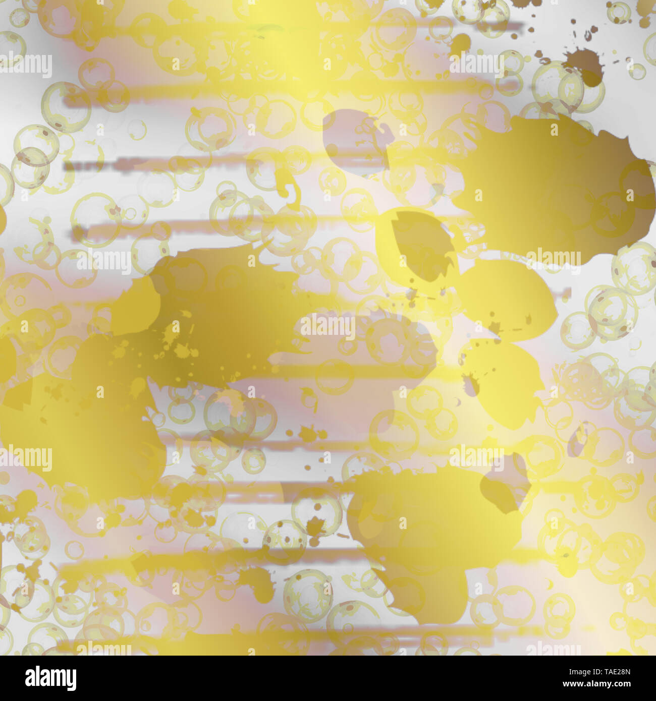 Elegant and beautiful background with gold splash colors and stripes in ...