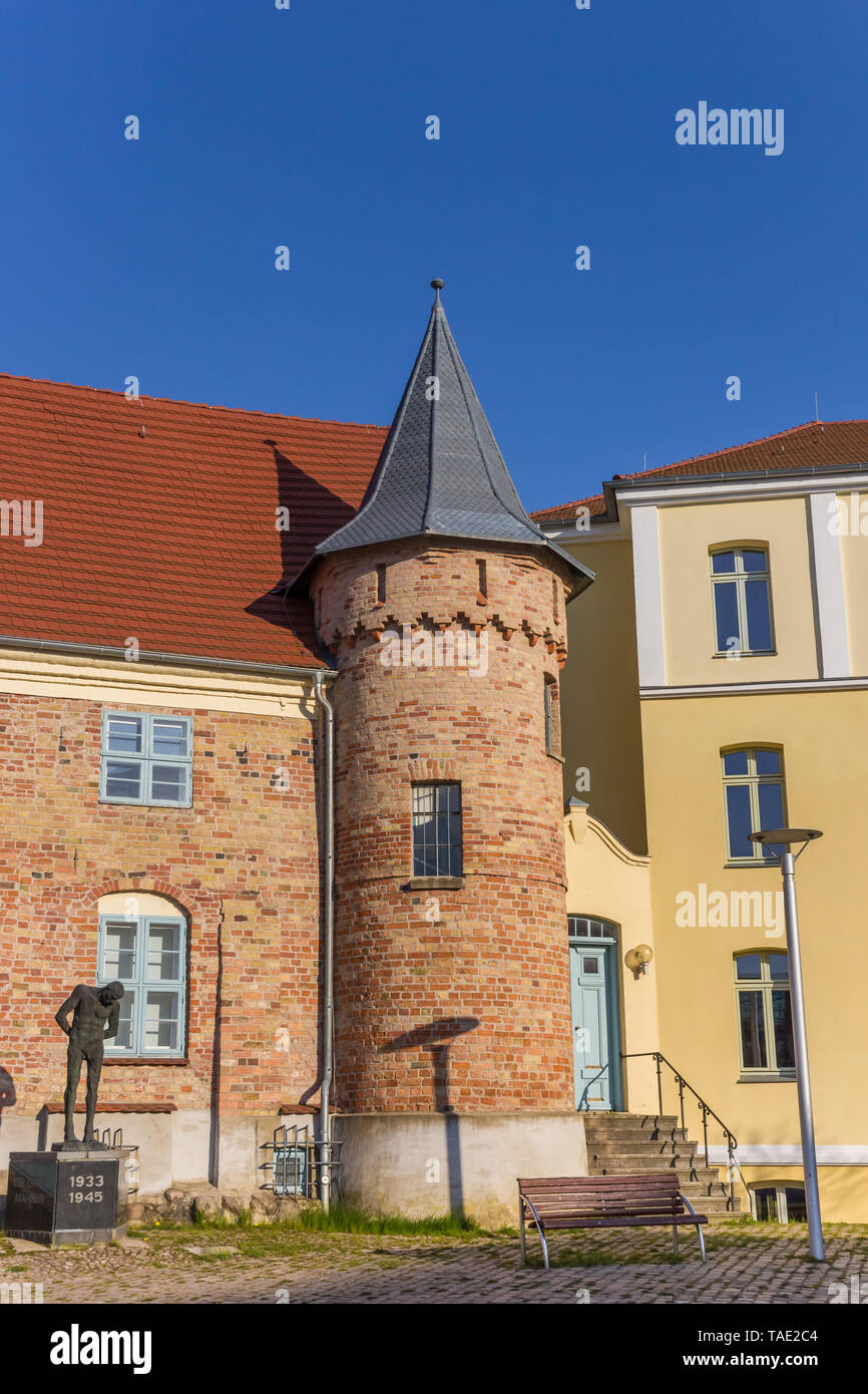 Tower of the castle in Butzow, Germany Stock Photo - Alamy