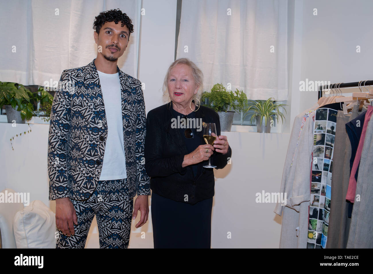Paris - Shop Agnès b. - Opening night shop Chaillot Stock Photo - Alamy