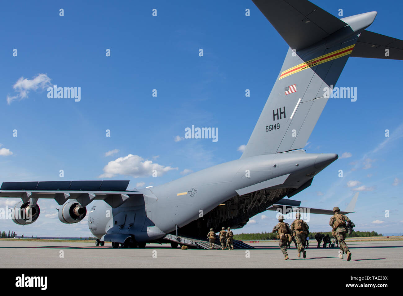 U.S. Marines and Sailors with Special Purpose Marine Air Ground Task ...