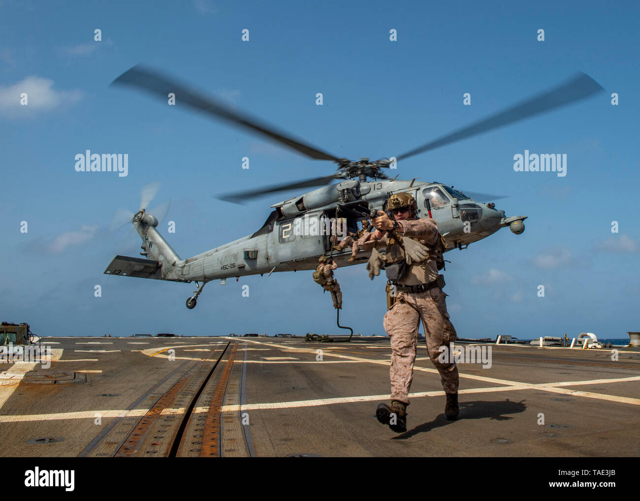Chargers of helicopter sea combat squadron hi-res stock photography and ...