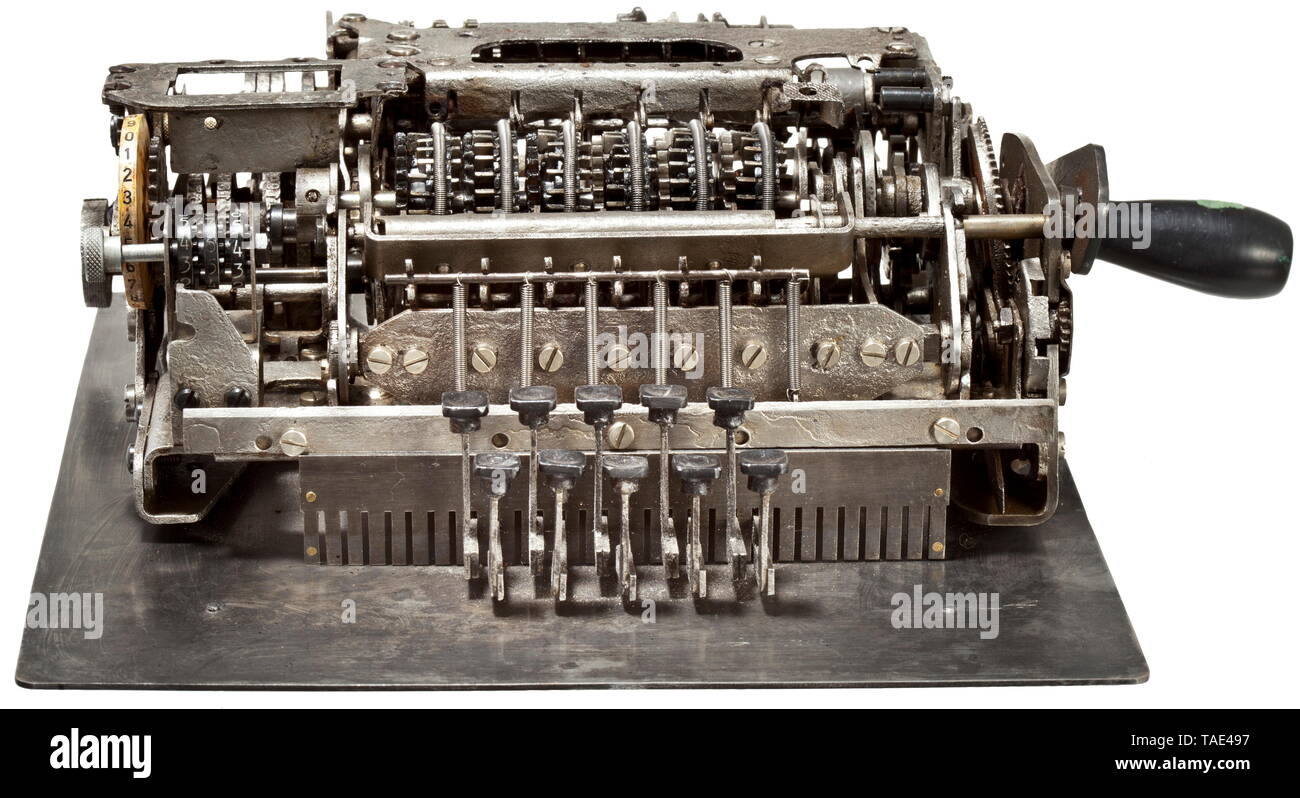 An encryption device SG-41, model "Z", for the German Wehrmacht - the ...