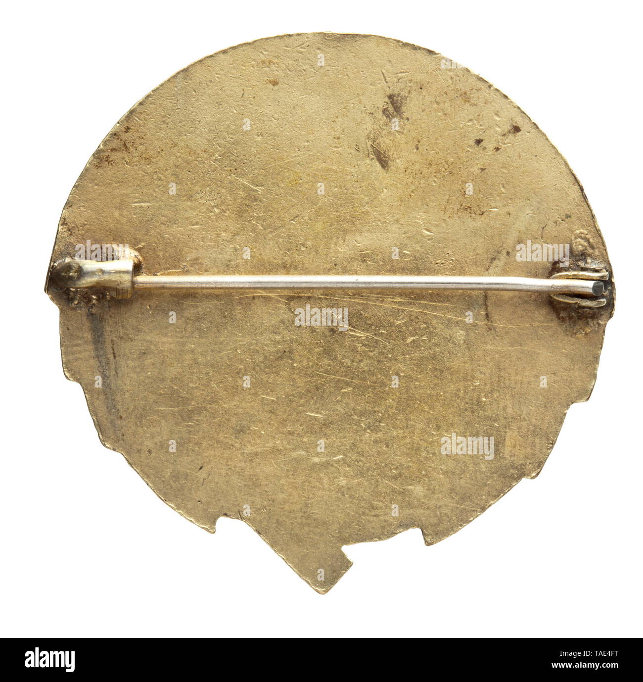 A badge for former members of the "Jungsturm Hitler" Silver, partially ...