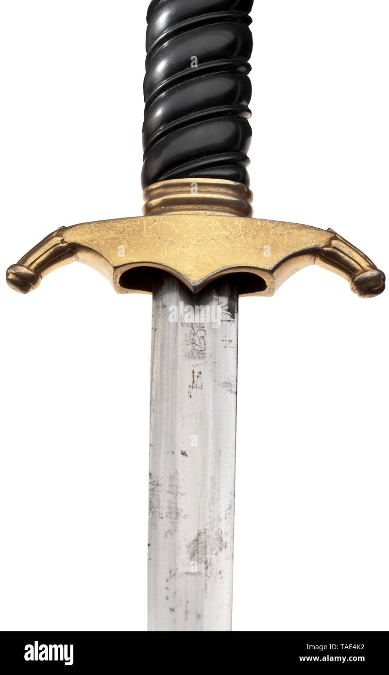 A dagger M 38 for railroad leaders in boat train operations, Eickhorn ...