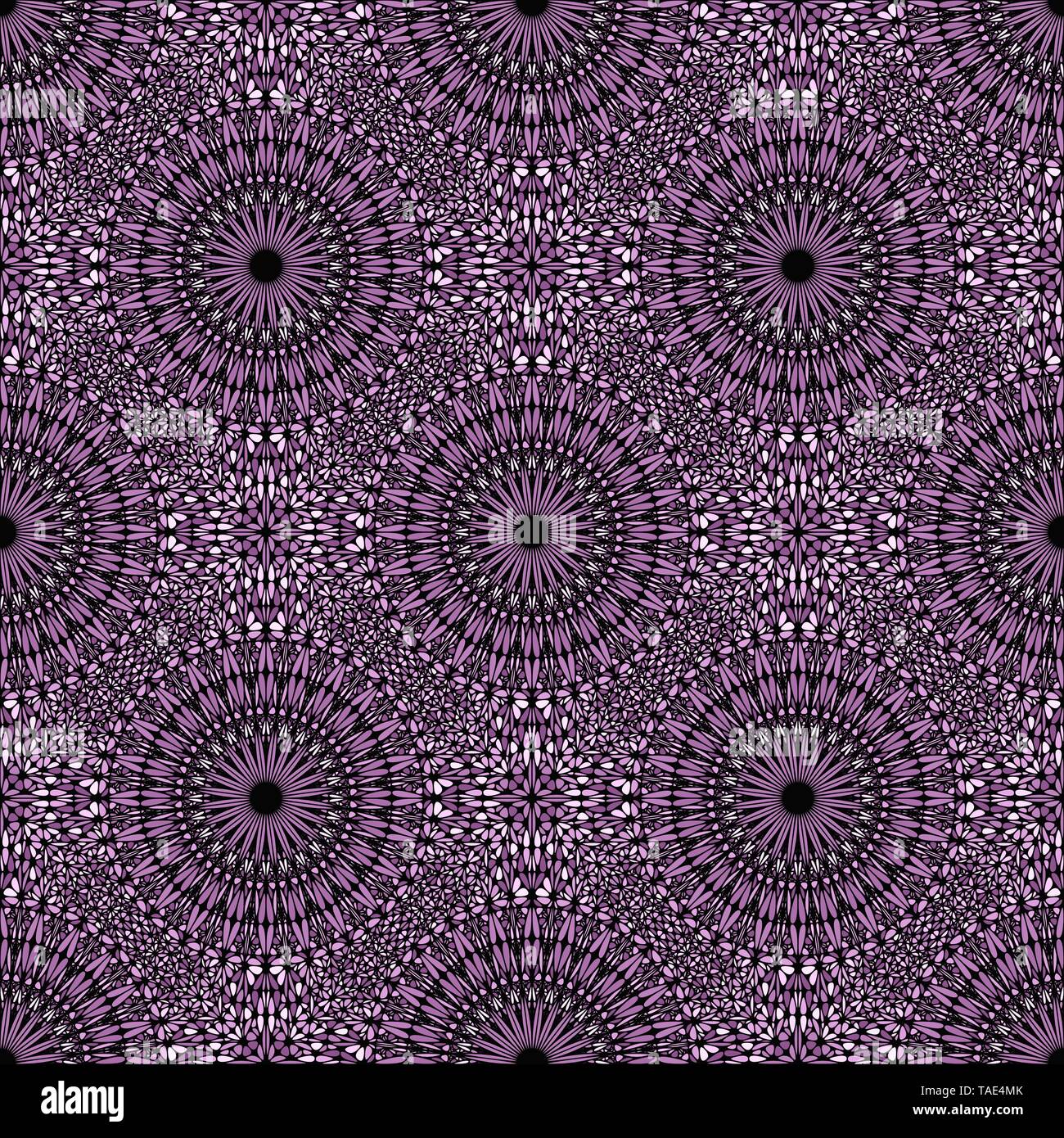 Abstract seamless bohemian mandala mosaic pattern design background ...