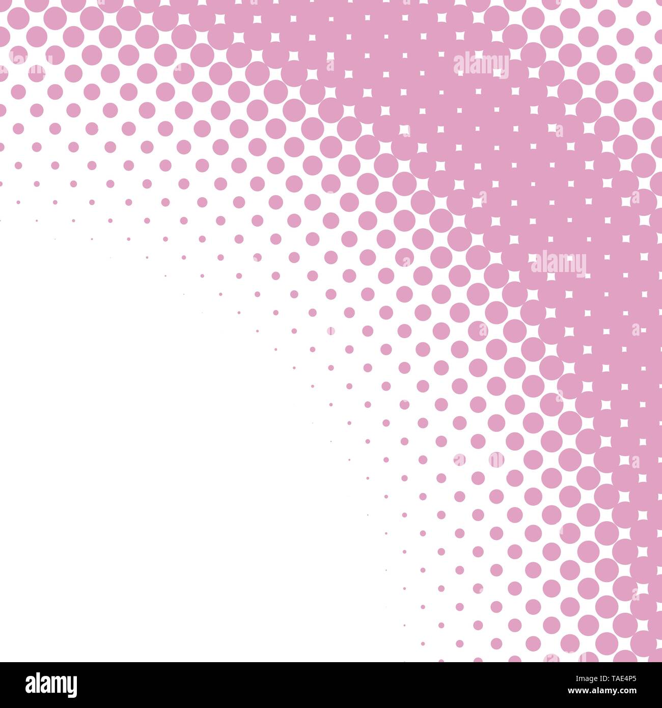 Retro halftone circle pattern background - vector graphic Stock Vector ...