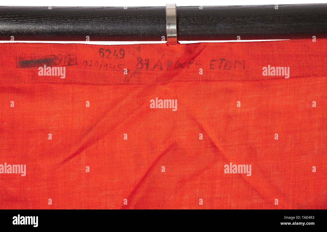 An SS Sturm flag of III./45 in Rosenberg/Upper Silesia complete with ...