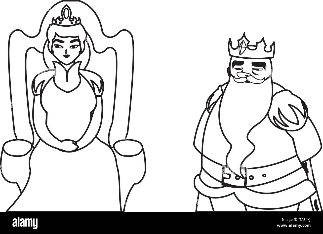 How To Draw A King And Queen Kindergarten Art Queen