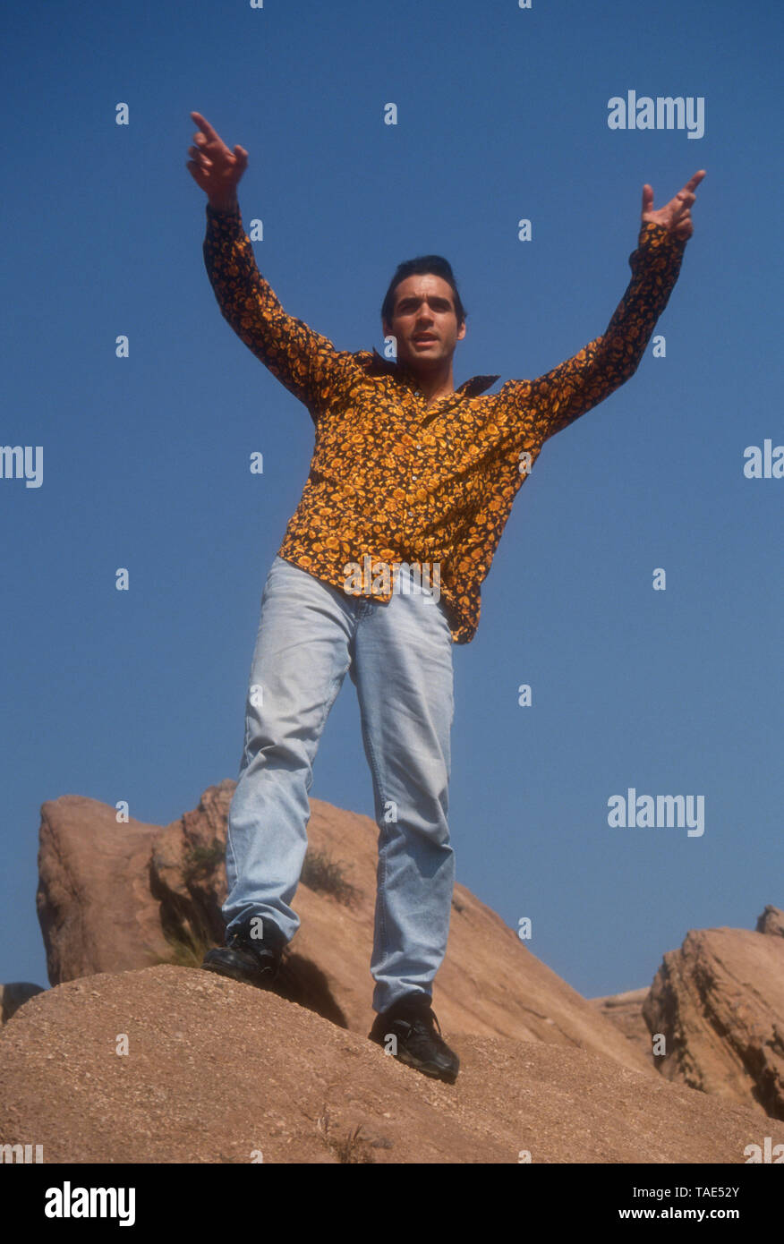 Los Angeles, California, USA 29th April 1994 (Exclusive) Actor Adrian ...