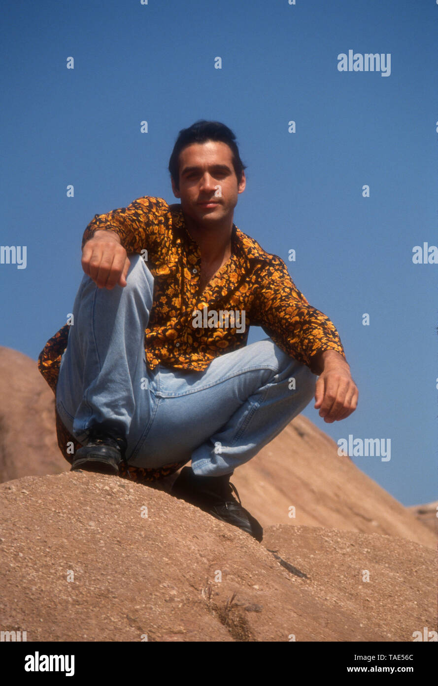 Los Angeles, California, USA 29th April 1994 (Exclusive) Actor Adrian ...
