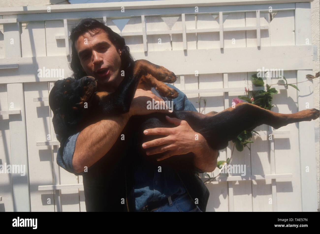 Los Angeles, California, USA 29th April 1994 (Exclusive) Actor Adrian ...