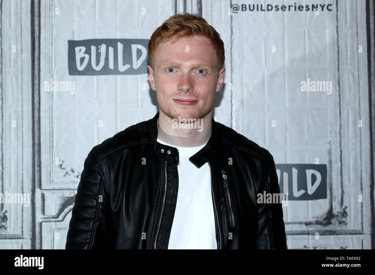 New York, USA. 23 May, 2019. Charlie Field at the BUILD Series with ...