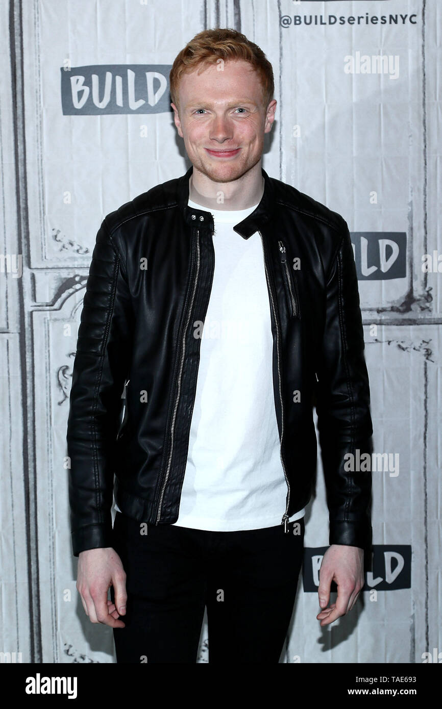 New York, USA. 23 May, 2019. Charlie Field at the BUILD Series with ...