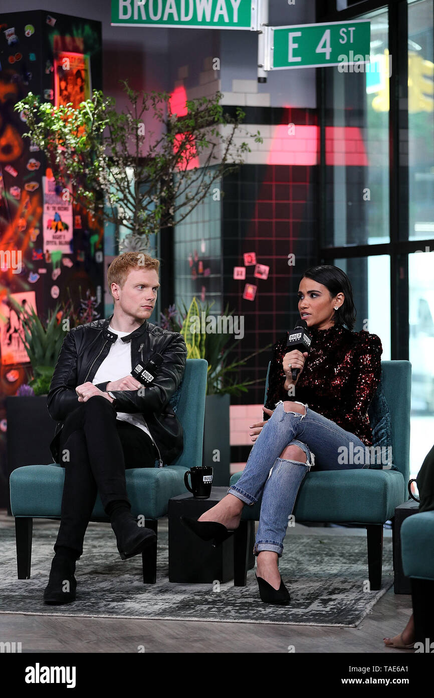 New York, USA. 23 May, 2019. Charlie Field, Tiffany Smith at the BUILD ...