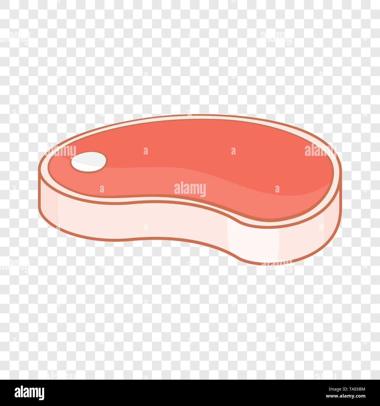 Meat cutting icon, cartoon style Stock Vector Image & Art - Alamy