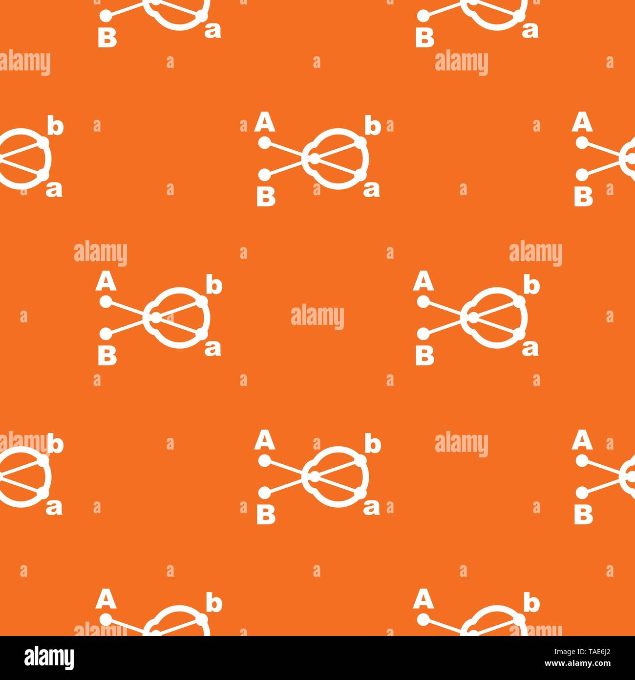 Hyperopia pattern vector orange Stock Vector Image & Art - Alamy