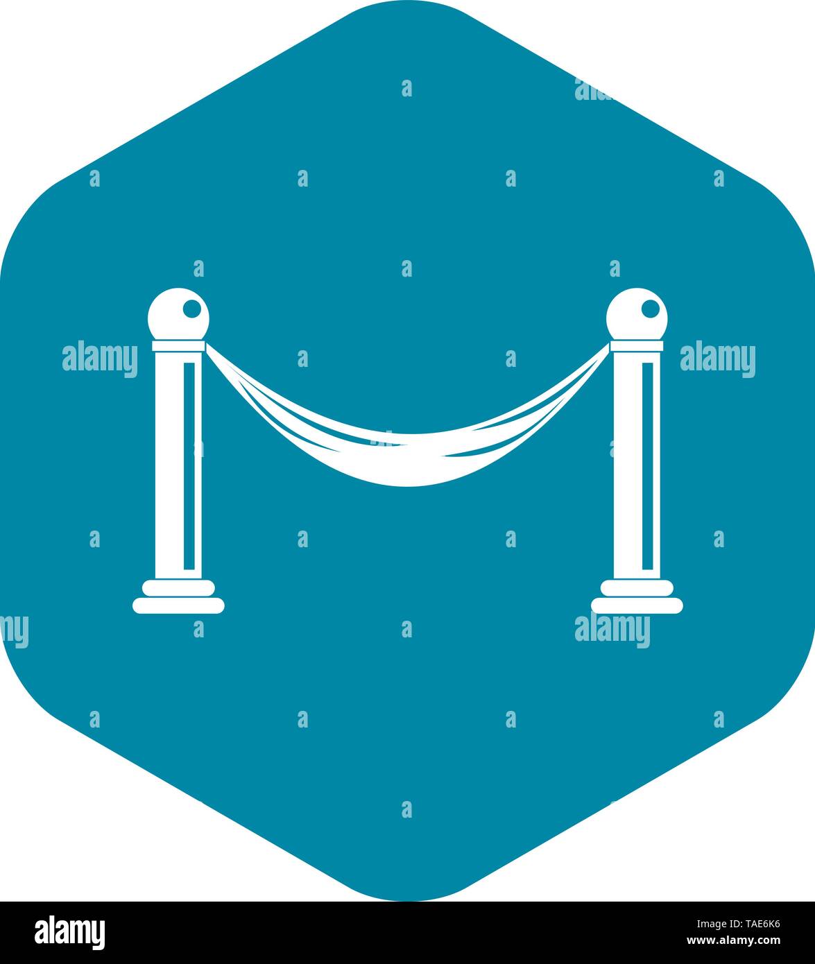 Barrier icon, simple style Stock Vector Image & Art - Alamy