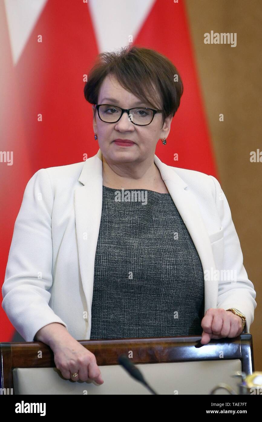 Anna Zalewska - polish politician, Minister of national education Stock ...