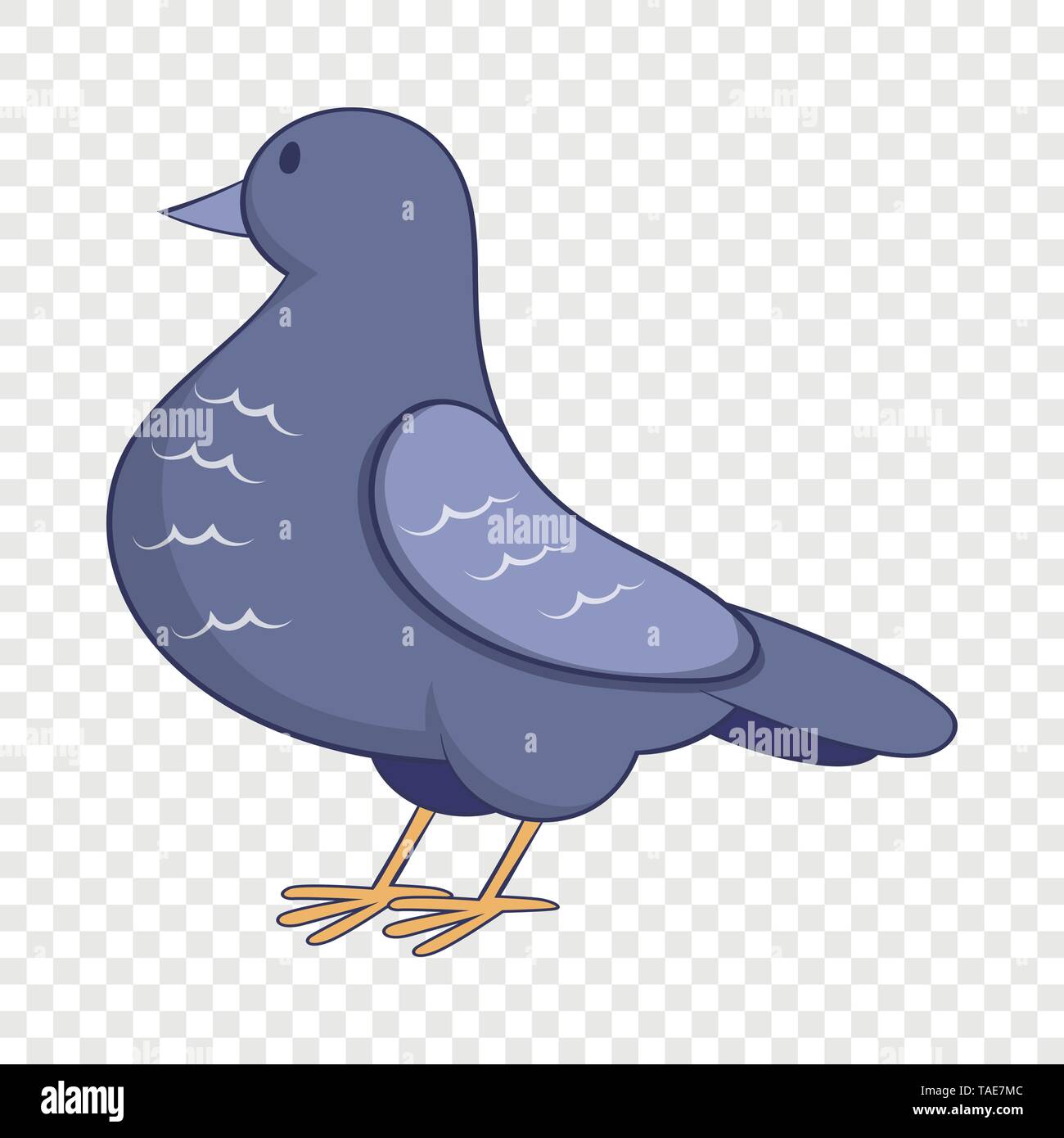 Dove icon, cartoon style Stock Vector Image & Art - Alamy