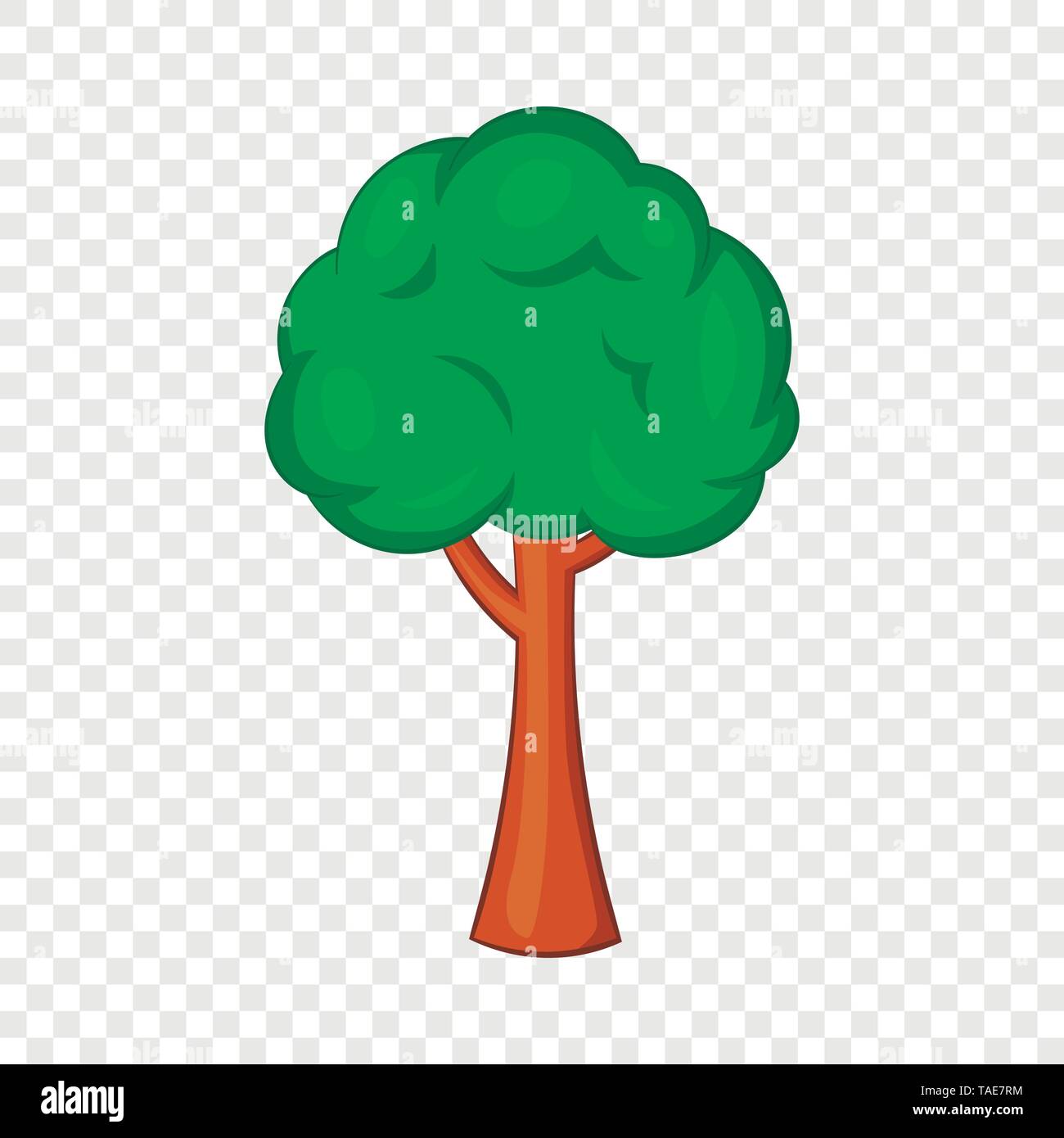 Tree icon, cartoon style Stock Vector Image & Art - Alamy
