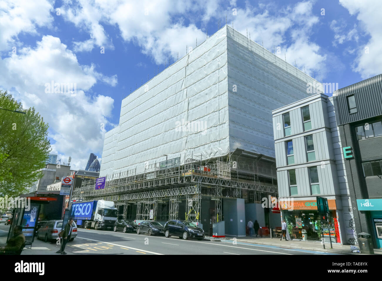 Gentrification in London Stock Photo - Alamy