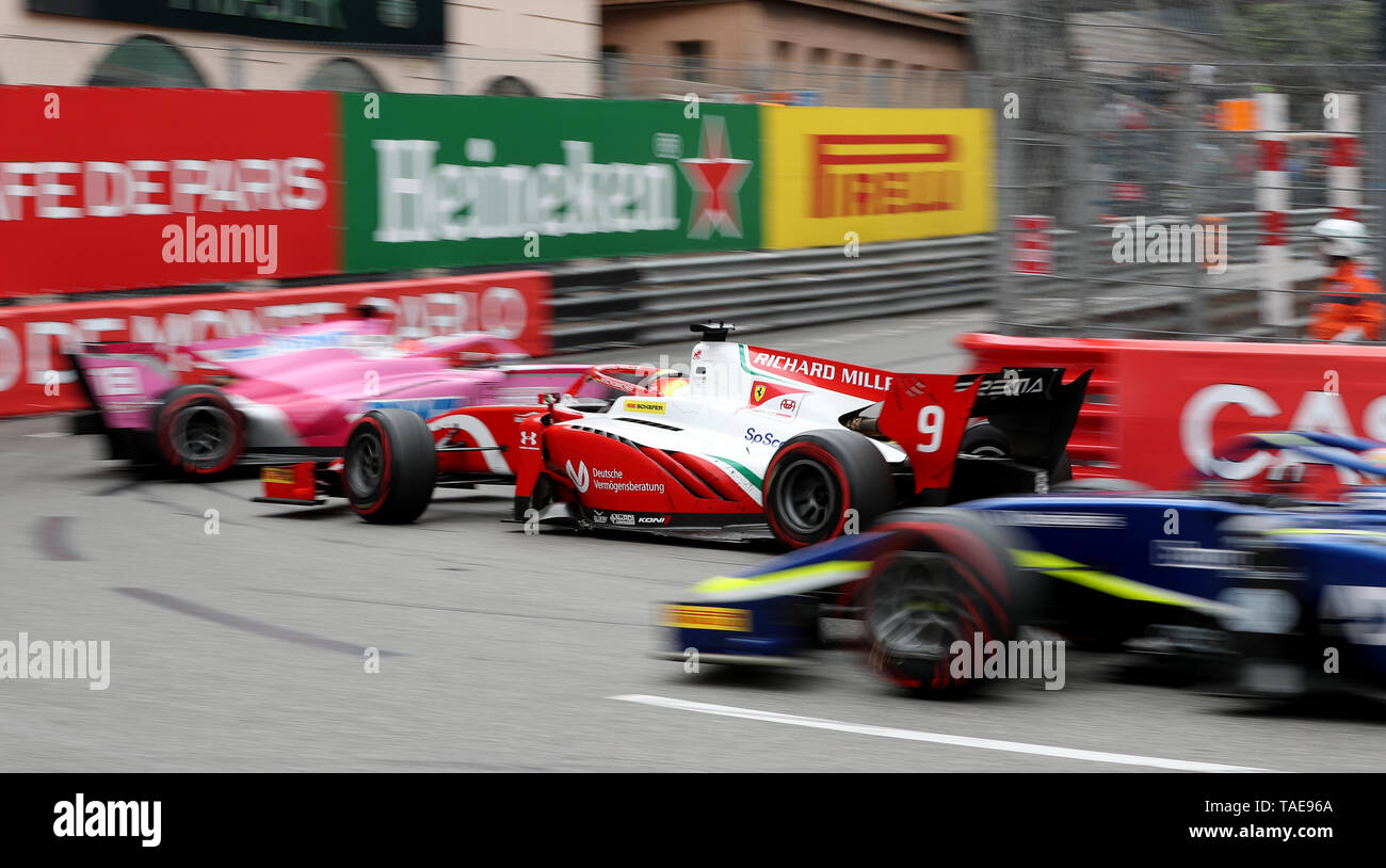 Prema Racing's Mick Schumacher causes an accident with BWT Arden's ...