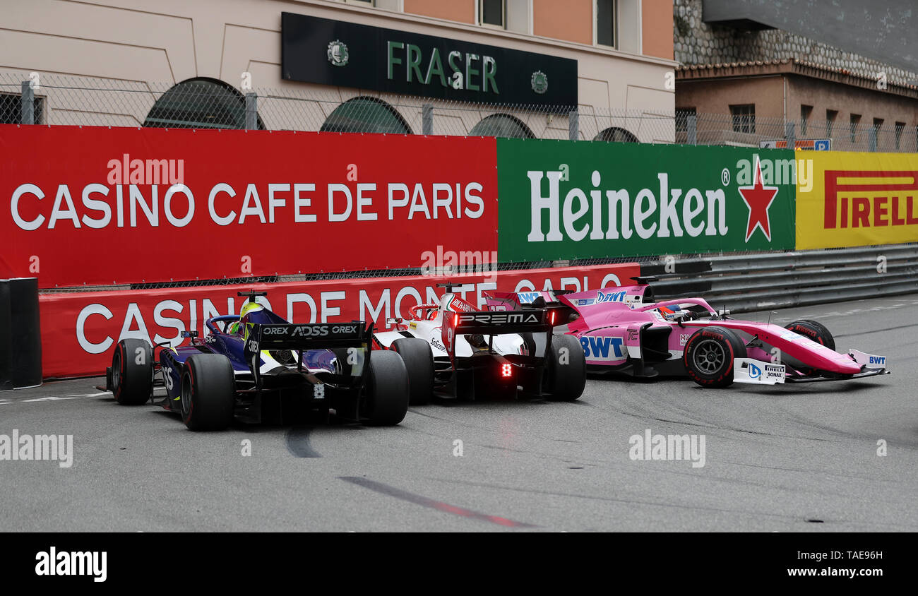 Prema Racing's Mick Schumacher causes an accident with BWT Arden's ...