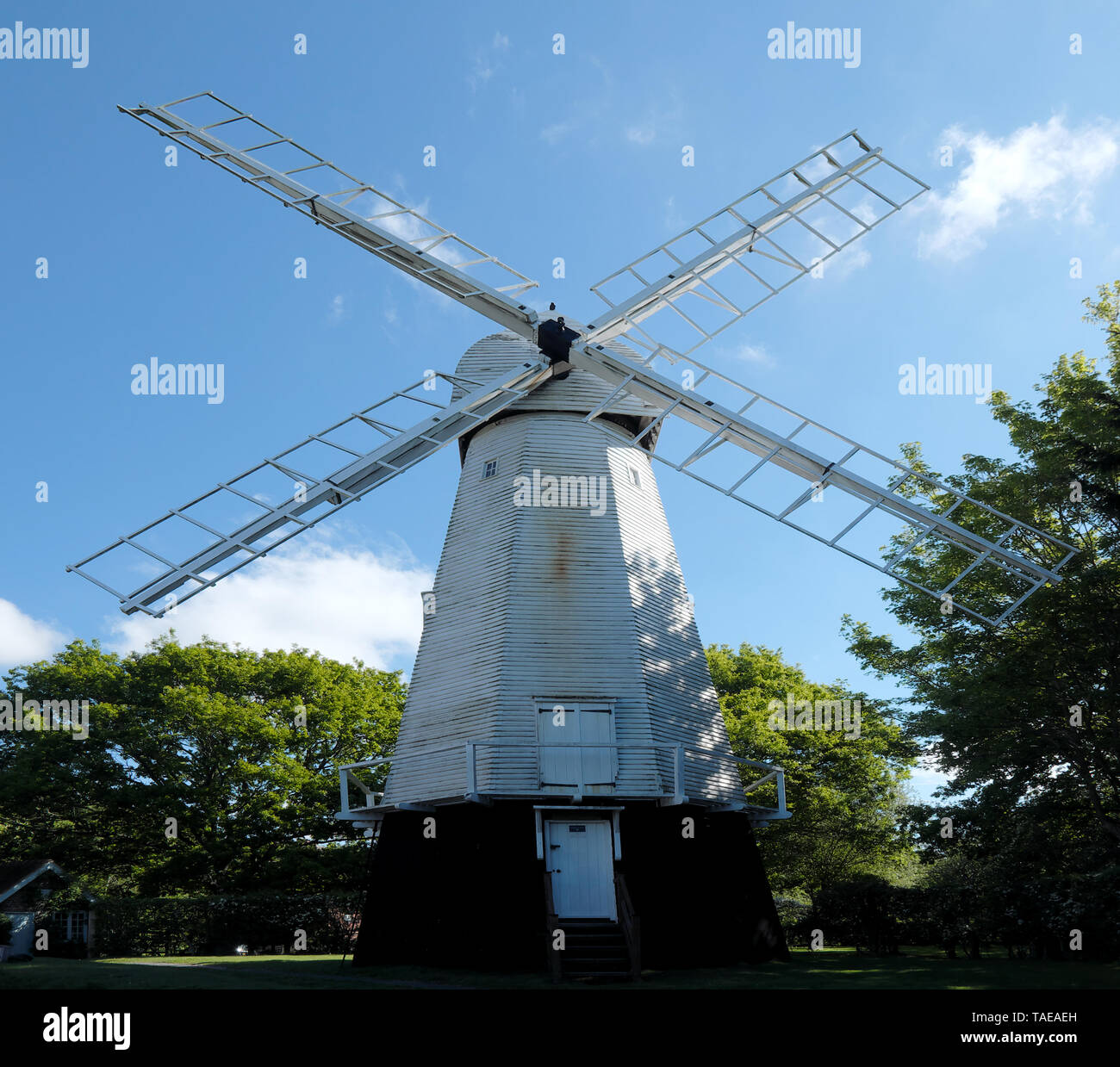 the windmill in the east sussex village of chailey Stock Photo - Alamy