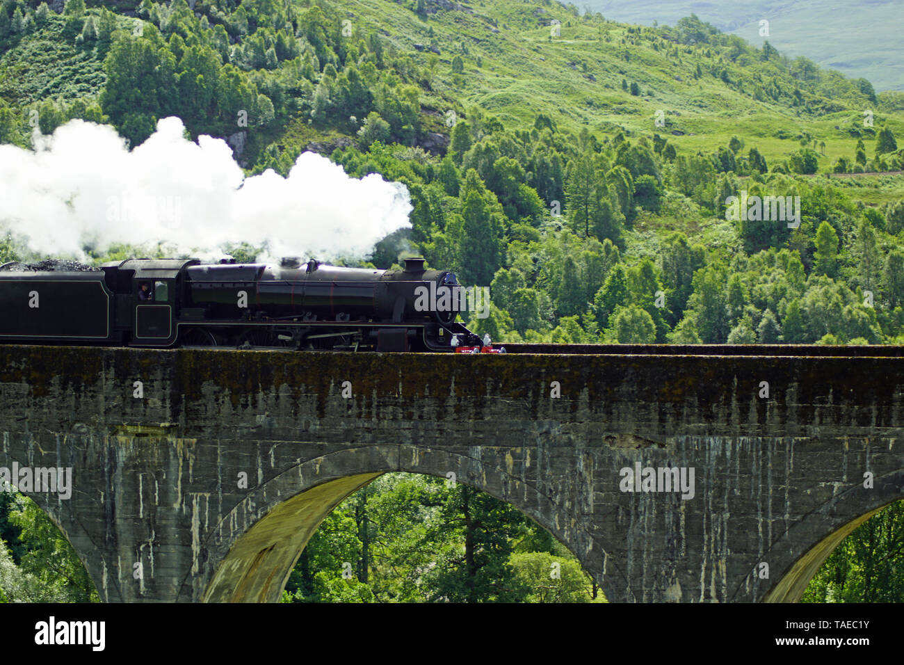 The railroad bridge by the Harry Potter filming celebrity. Over the ...