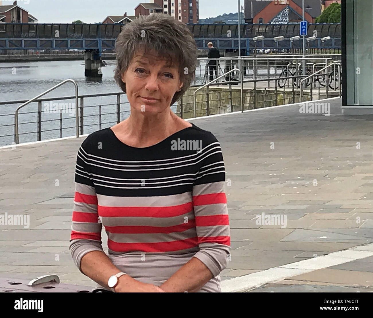 Sharon Lowry who gave evidence to the Infected Blood Inquiry in Belfast ...