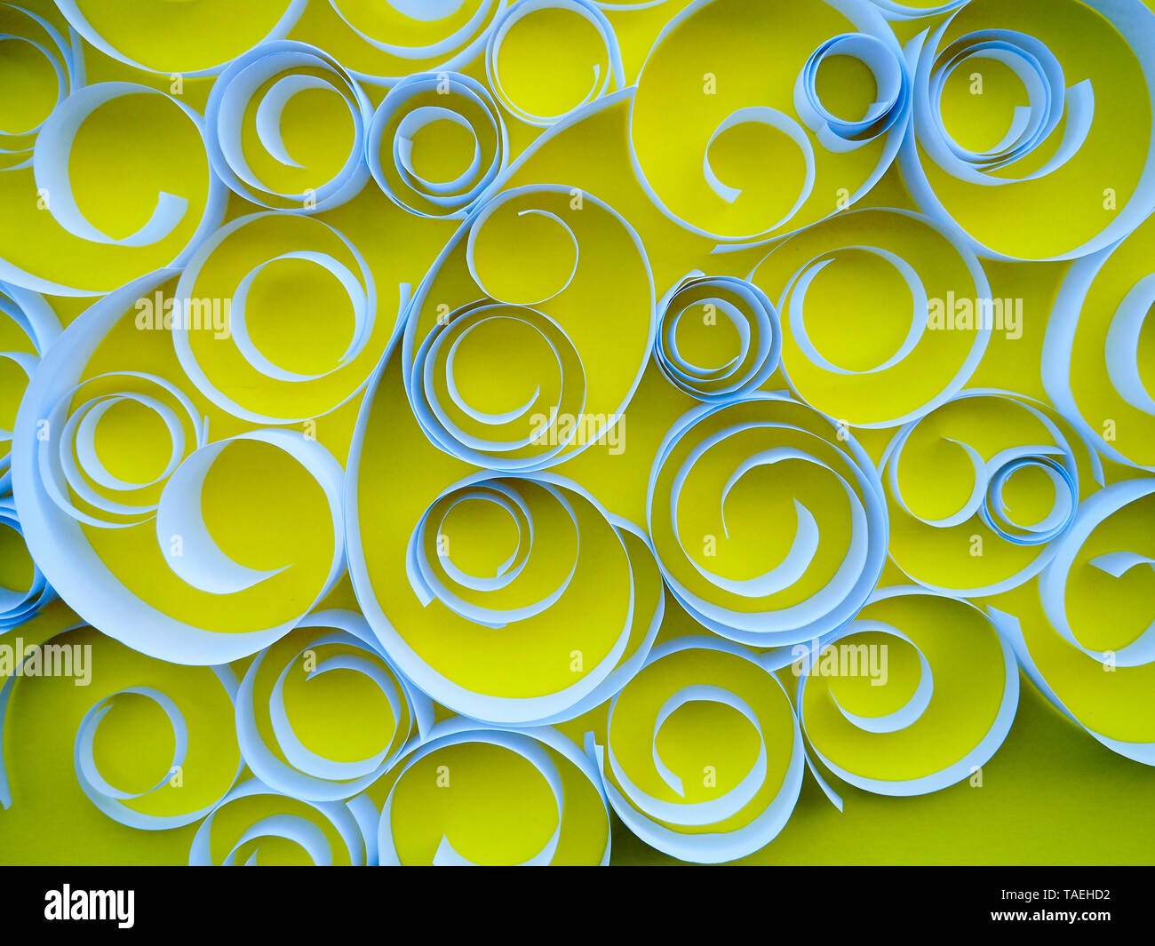 quilling background, a macro, abstract, background picture of white ...