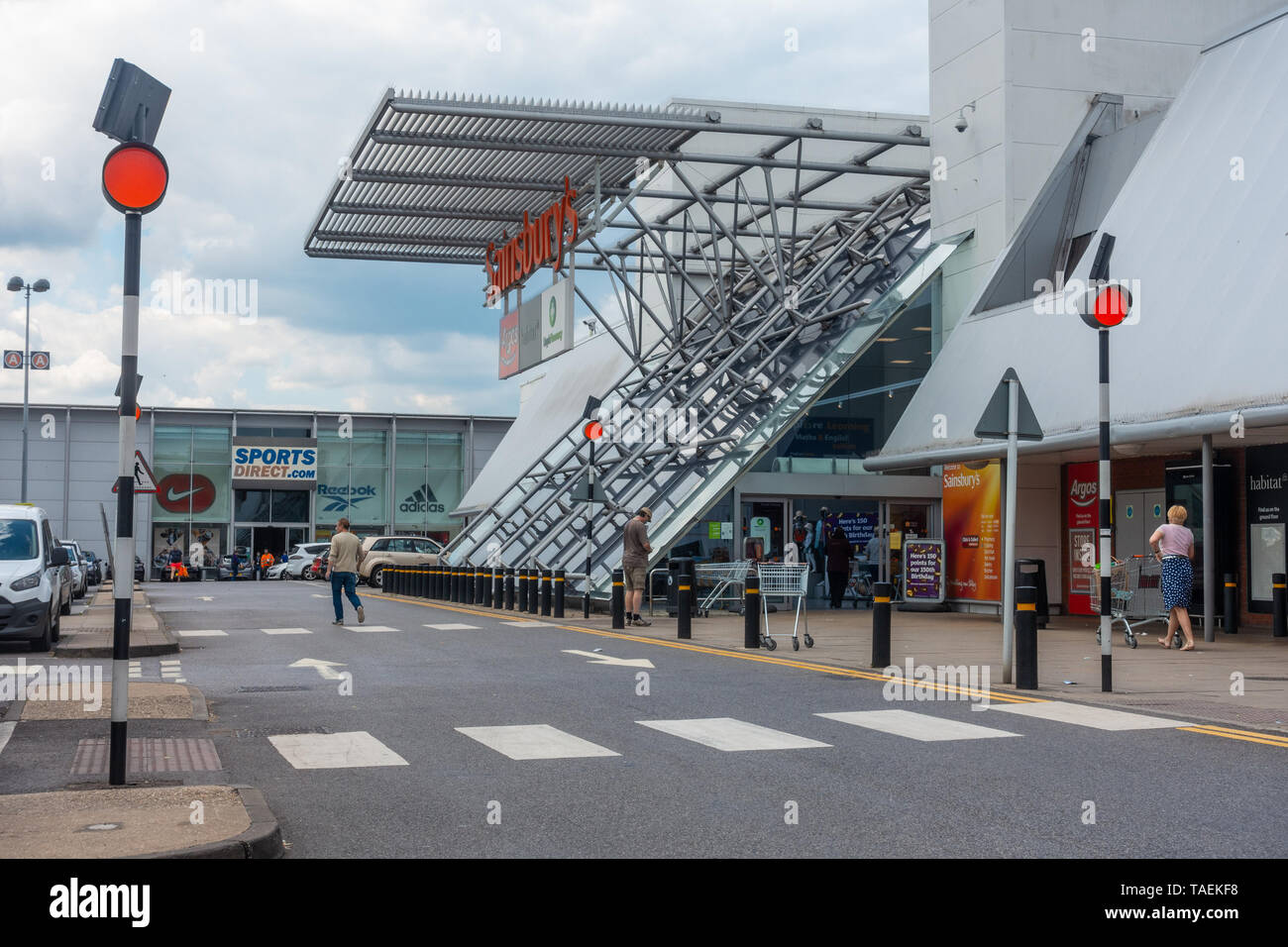 The Sainsbury's supermarket store at Calcot in reading, UK Stock Photo ...