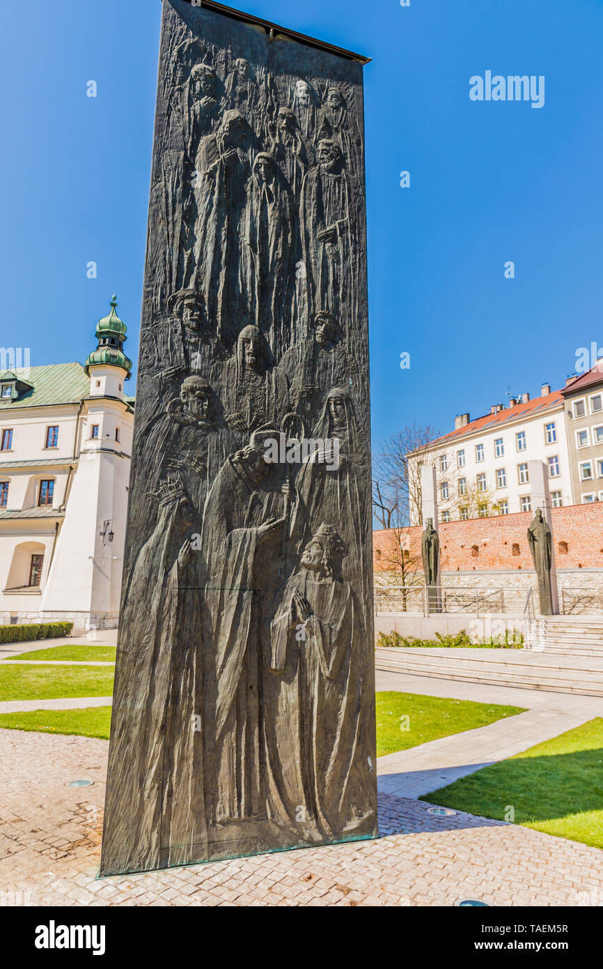 A view of the Skalka and the Pauline Monastery Krakow Stock Photo - Alamy
