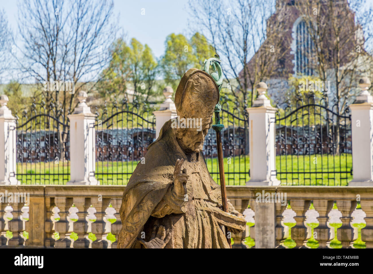 A view of the Skalka and the Pauline Monastery Krakow Stock Photo - Alamy