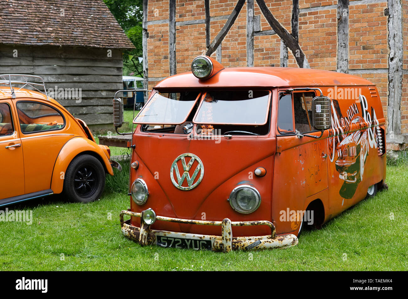 1956 split screen camper van hi-res stock photography and images - Alamy
