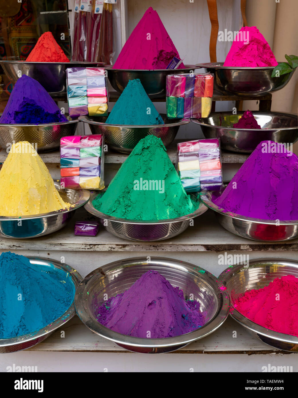 Pooja colours hi-res stock photography and images - Alamy