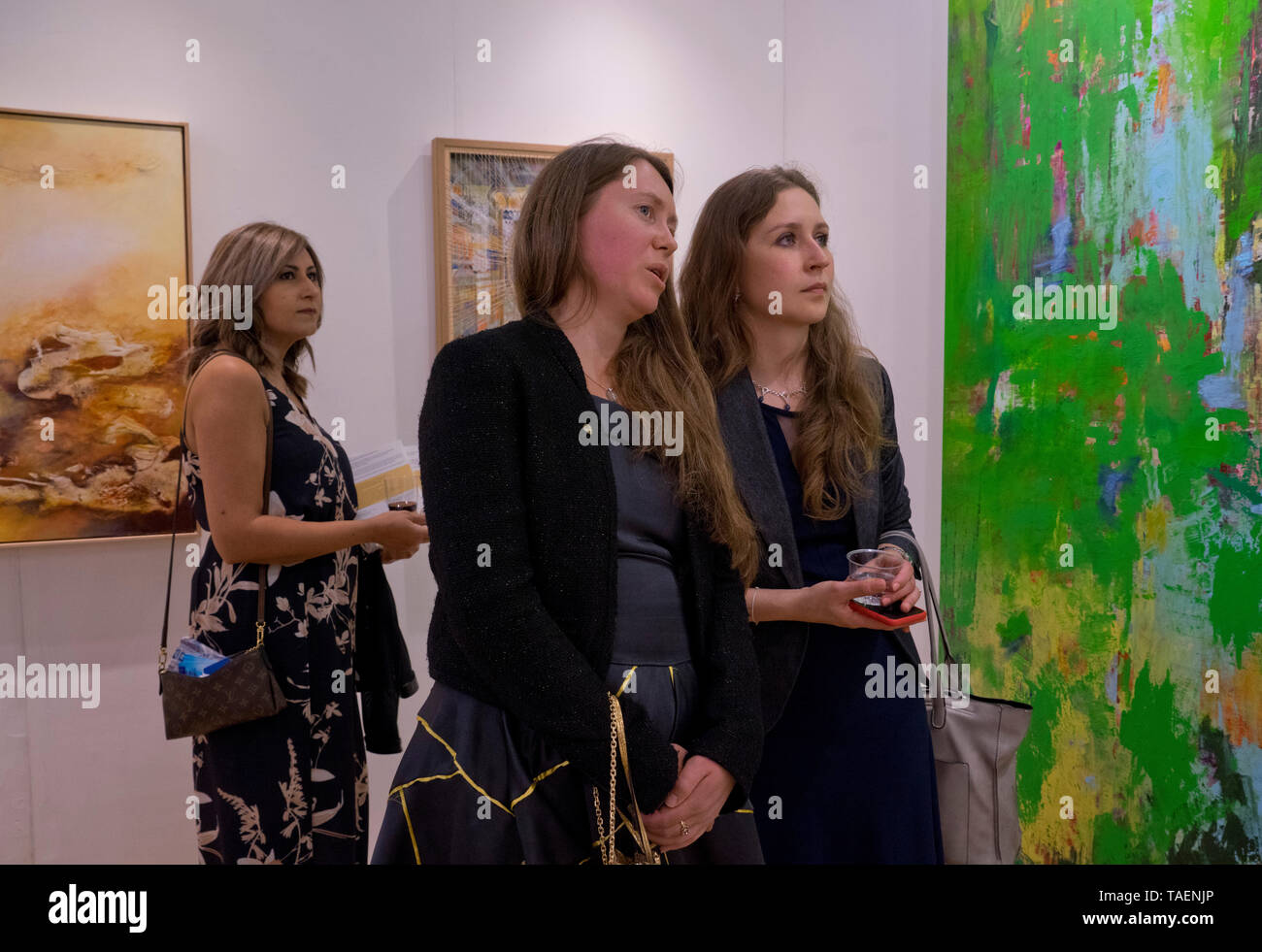 London Art Biennale exhibition at Chelsea Old Town Hall in London ...