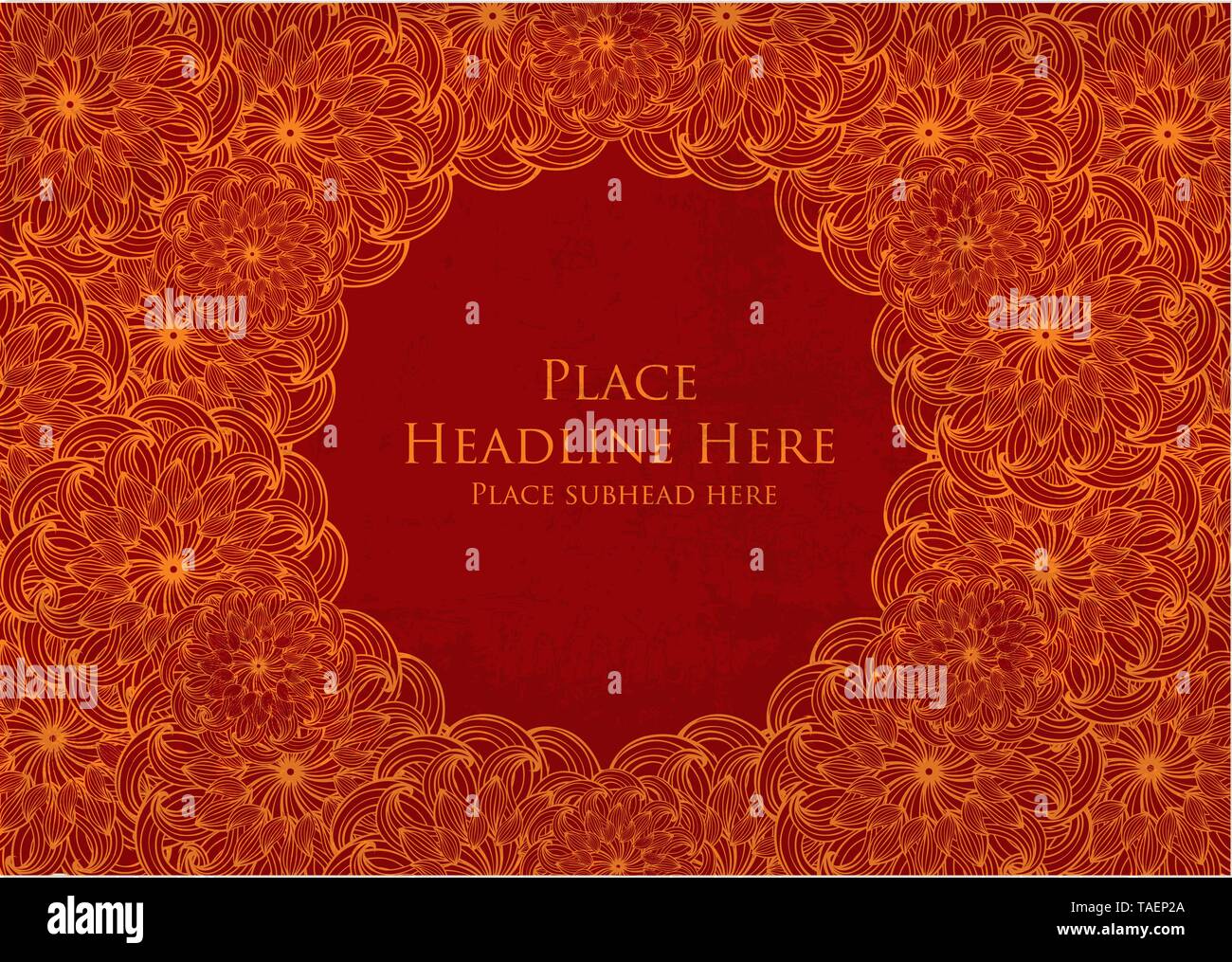 Chinese motif template vector/illustration Stock Vector Image & Art - Alamy