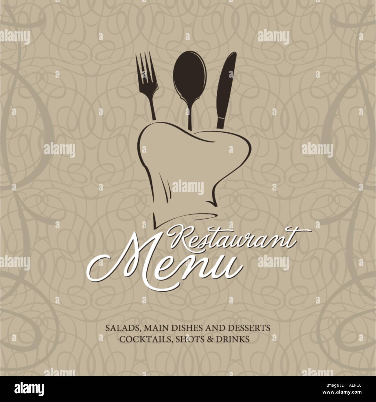 Restaurant menu design - Vector Stock Vector Image & Art - Alamy
