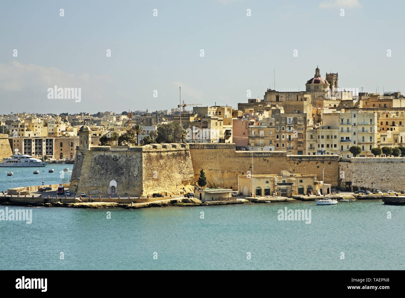 View of Senglea. Malta Stock Photo - Alamy