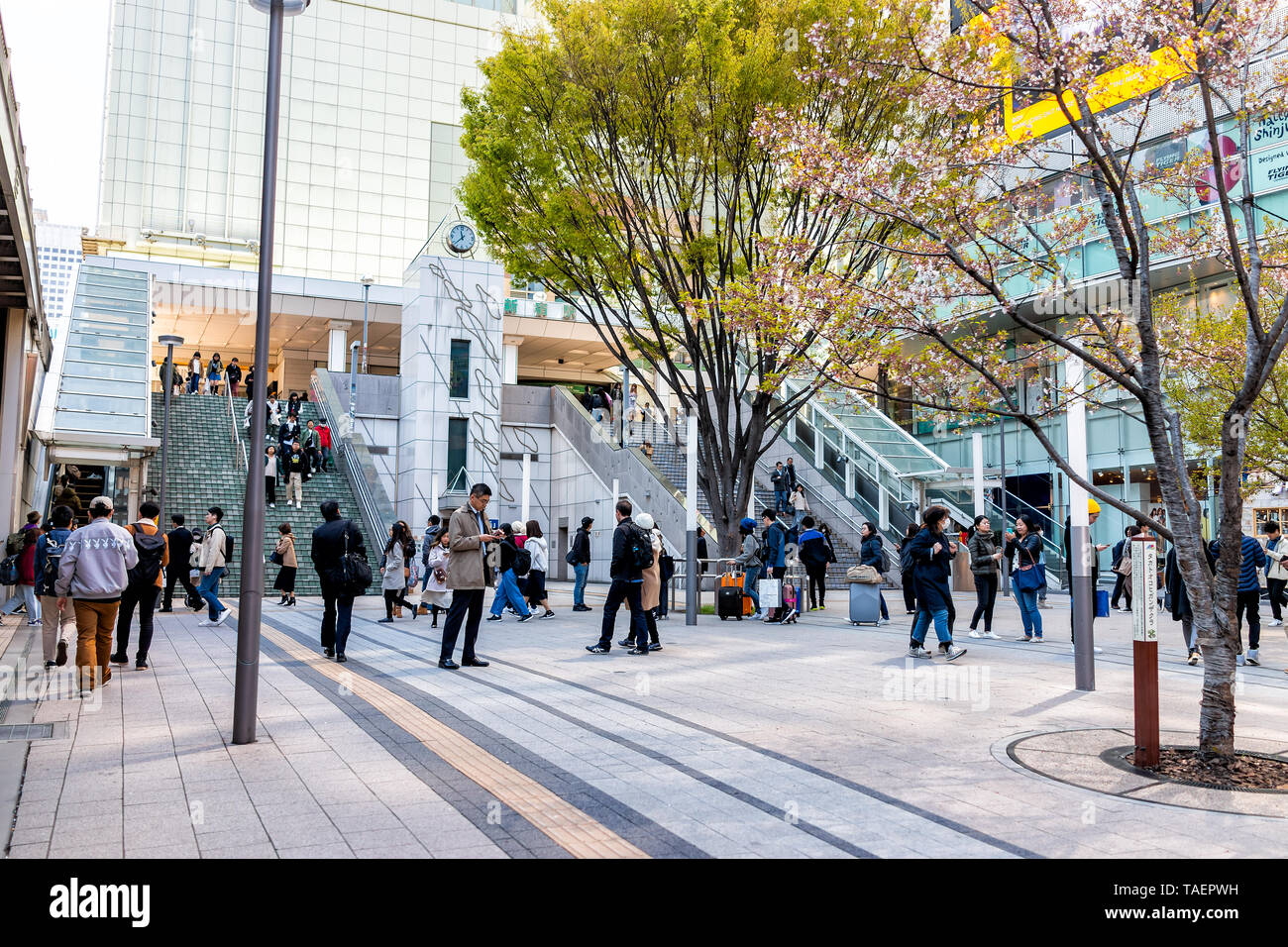 Tokyo station escalator hi-res stock photography and images - Alamy