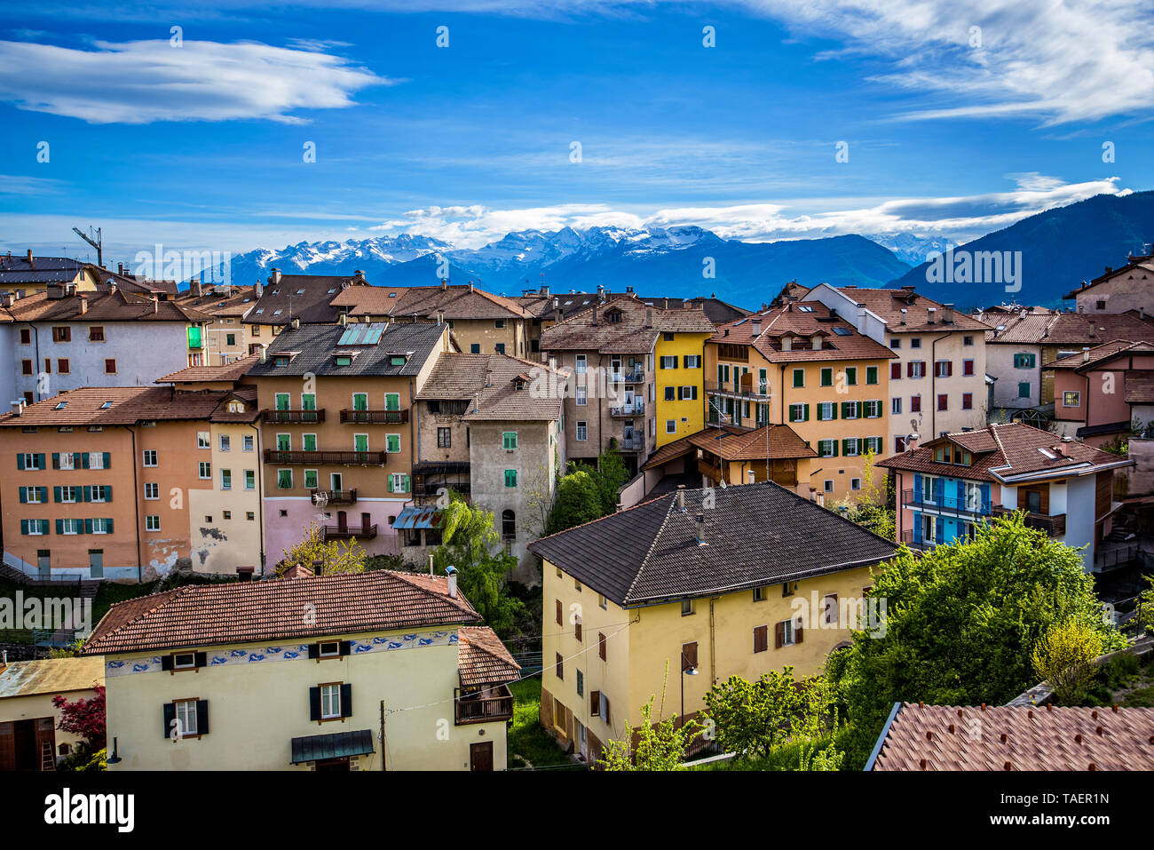Fondo, Northern Italy Stock Photo - Alamy