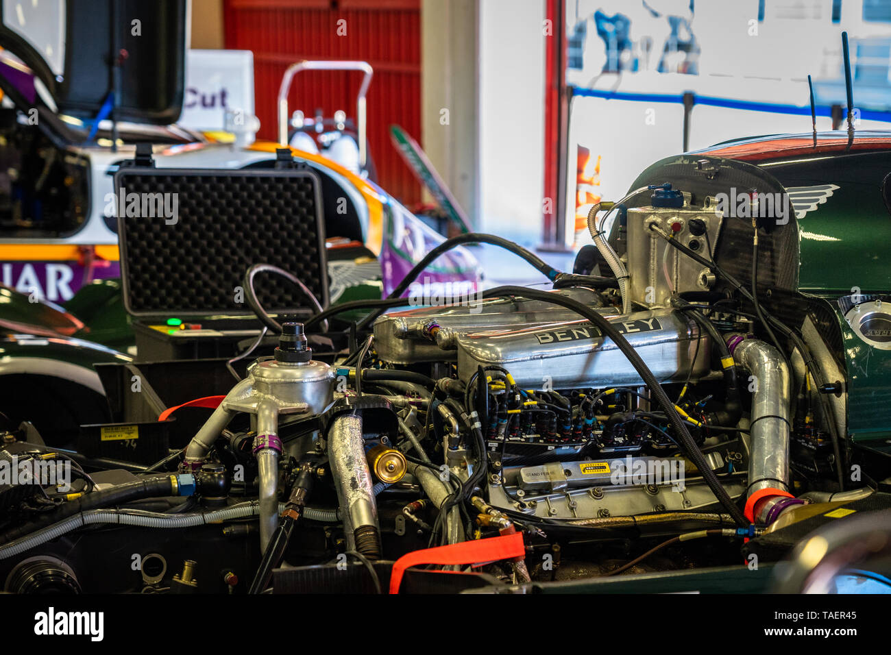 Bentley speed 8 endurance racing legends in montjuic spirit Barcelona ...