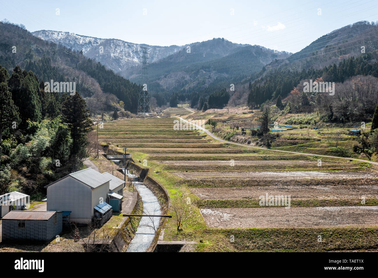 Japanese rice terrace hi-res stock photography and images - Alamy